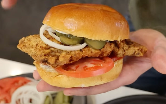 Fried Deer Tenderloin Sandwich – Buck Junkie